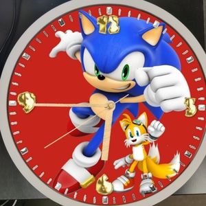 Sonic | Wall Decor | Sonic Clock | Poshmark